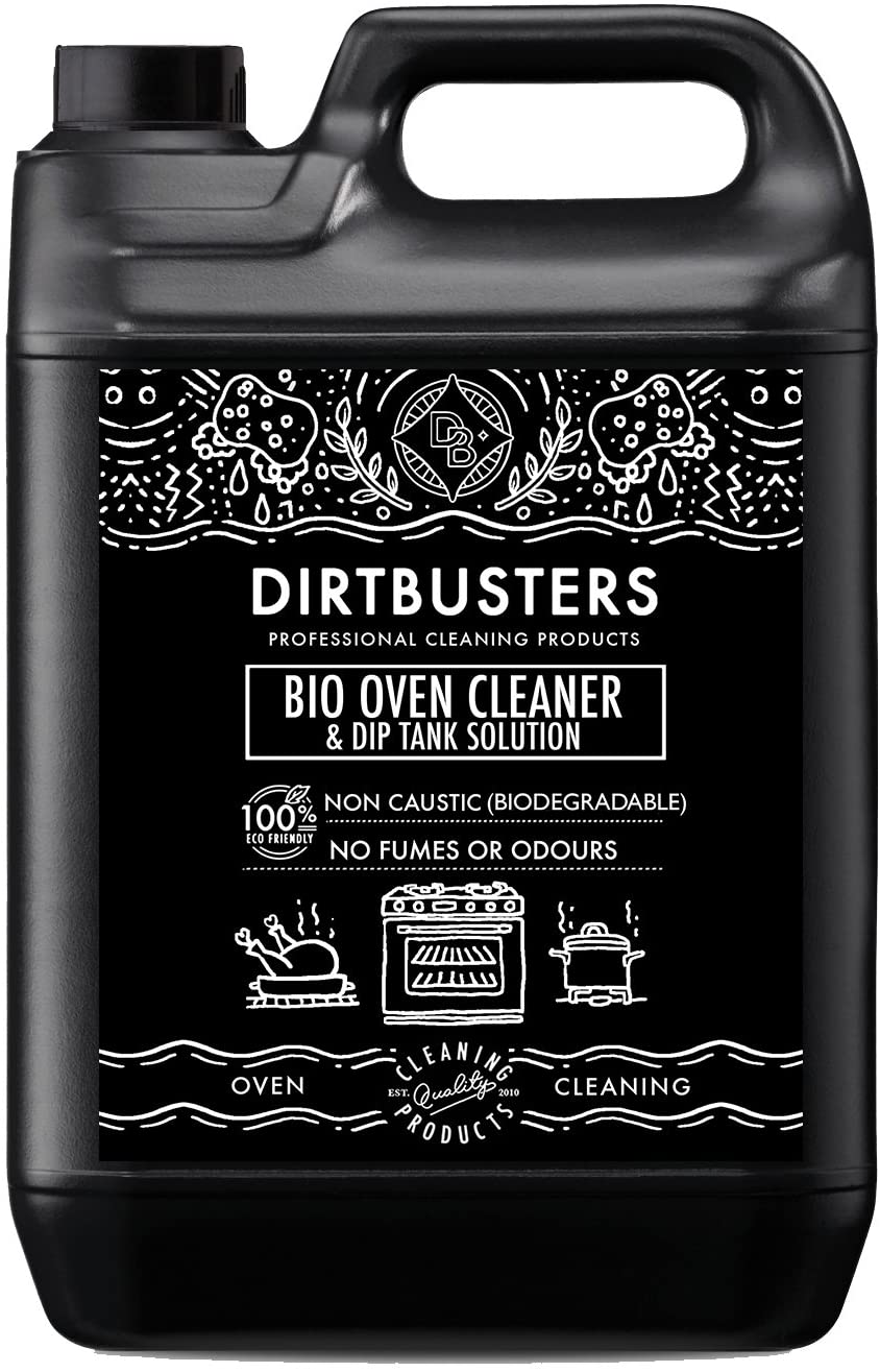 Dirtbusters Bio Oven Cleaner & Dip Tank Solution, Non Caustic Safe & E